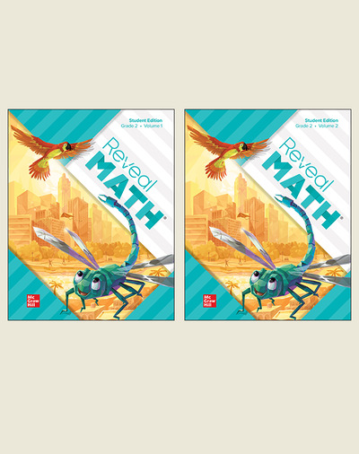 Reveal Math, Grade 2, Print Student Edition Package, 1-year