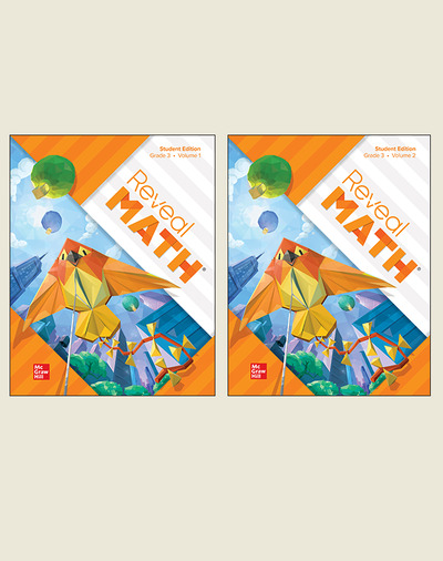 Reveal Math, Grade 3, Print Student Edition Package, 1-year