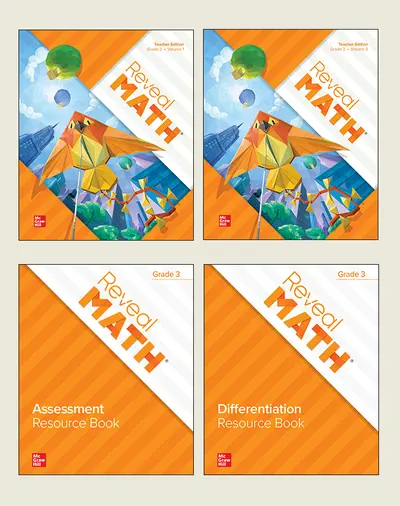 Reveal Math, Grade 3, Print Teacher Edition Resource Package Reveal Math, Grade 3, Print Teacher Edition Resource Package