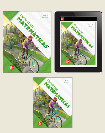 Reveal Math Course 3, Spanish Student Bundle, 1-year subscription