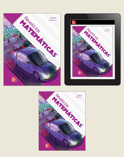 Reveal Math Course 2, Spanish Student Bundle, 1-year subscription