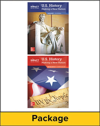 IMPACT Social Studies, Making a New Nation, Grade 5, Inquiry Journal ...