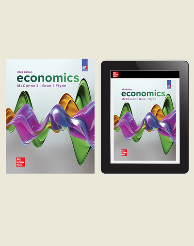 McConnell, Economics AP Edition, 2025, 23e, Standard Student Bundle, 6 ...