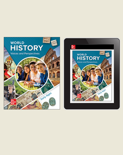 World History: Voices and Perspectives, Early Ages, Student Bundle, 3 ...