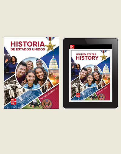 United States History, Modern Times, Spanish Student Bundle, 6-year ...