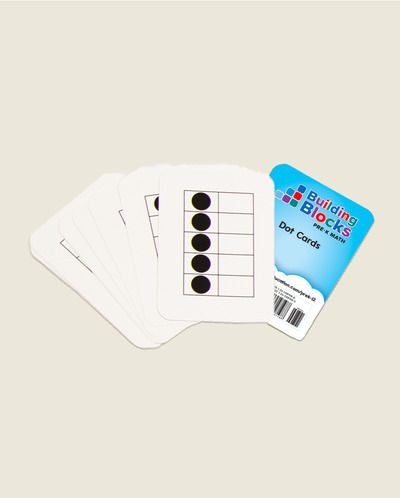 Building Blocks PreK Math, Dot Cards