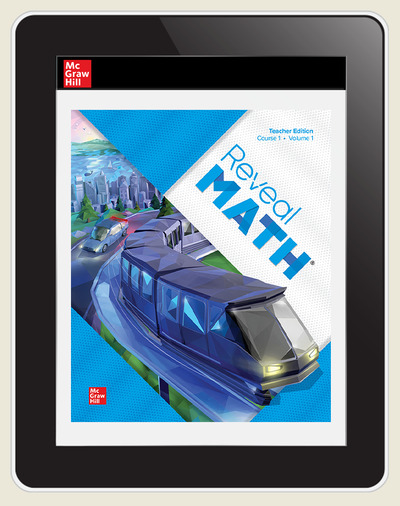 Reveal Math, Course 1, Teacher Digital License, 1 Year Subscription