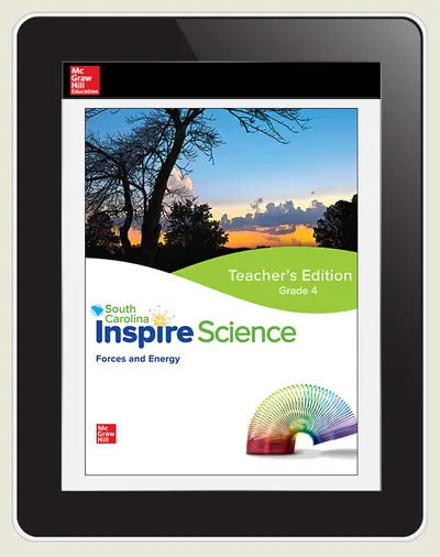 CUS SC Inspire Science: Grade 4, Online Teacher Center, 3-Year Subscription