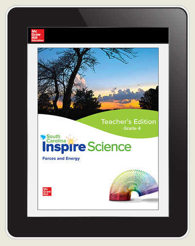 CUS SC Inspire Science: Grade 4, Online Teacher Center, 6-Year Subscription