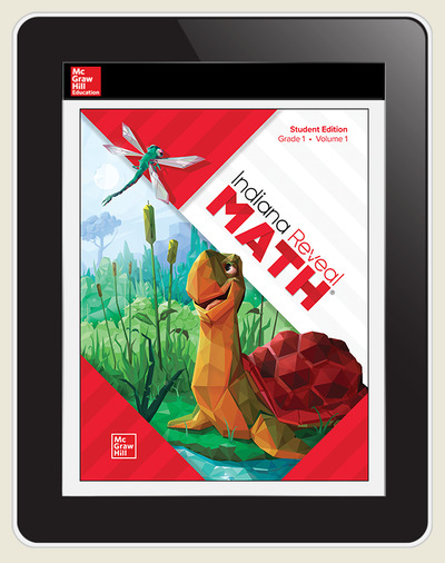 Indiana Reveal Math Grade 1 Online Student Edition, 6-yr
