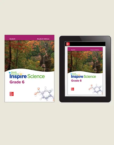 CUS SC Inspire Science: Grade 6, Comprehensive Student Bundle, 1-yr subscription