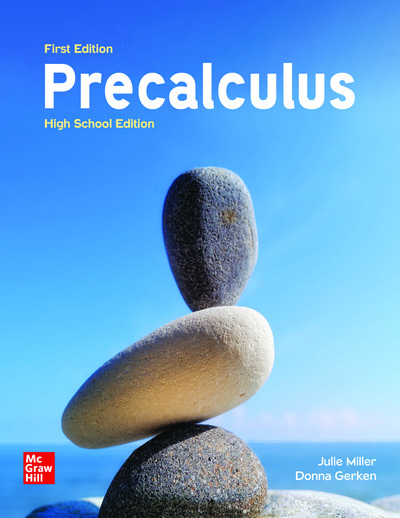 Miller, Precalculus, High School Edition, © 2024, 1e