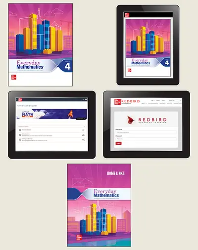 Everyday Math 4 Comprehensive Student Materials Set with Home Links, Redbird and Arrive Math ...