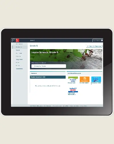 Inspire Science: Grade 5, Online Teacher Center, 1-Year Subscription