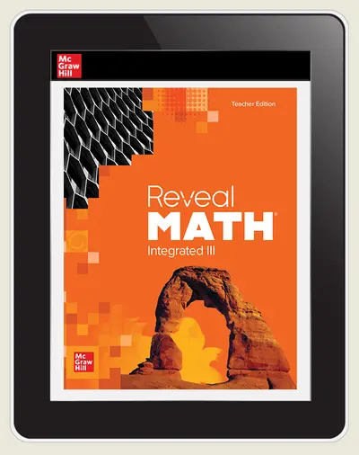 Reveal Math Integrated III, Teacher Digital License, 7-year subscription
