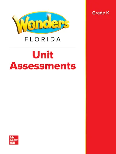 Wonders Grade K Florida Unit Assessments