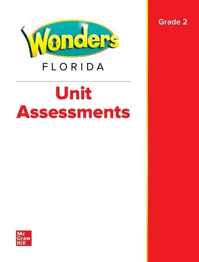 Wonders Grade 2 Florida Unit Assessments