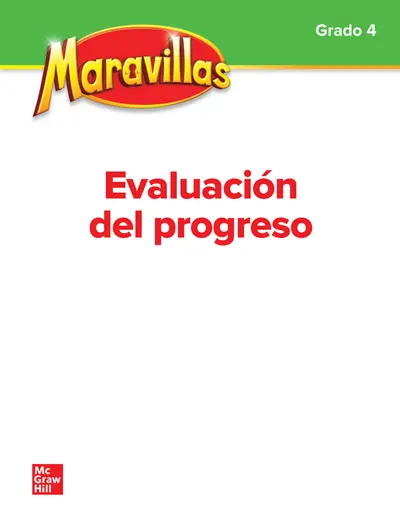 Maravillas Grade 4 National Progress Monitoring Assessments