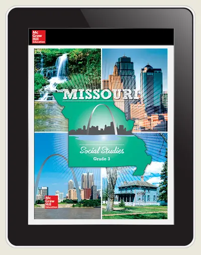 CUS Missouri Social Studies Grade 3 Online Student Edition, 1-yr C1SEH