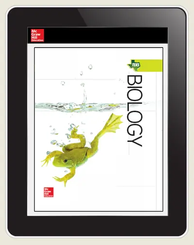 Biology, TX, eStudent Edition, 5-year subscription
