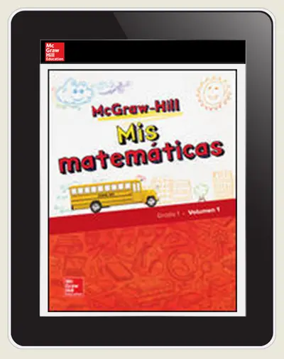 McGraw-Hill My Math, Grade 1, Spanish Teacher Center 6 Year Subscription