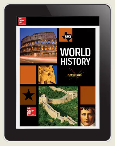 Texas World History Student Learning Center 7-year subscription