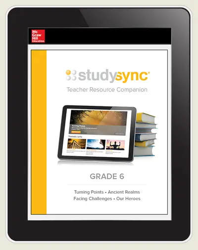 StudySync ELA Grades 6-12 Student Subscription, 4 years