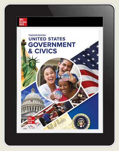 United States Government & Civics, Teacher Digital License, 1-year ...