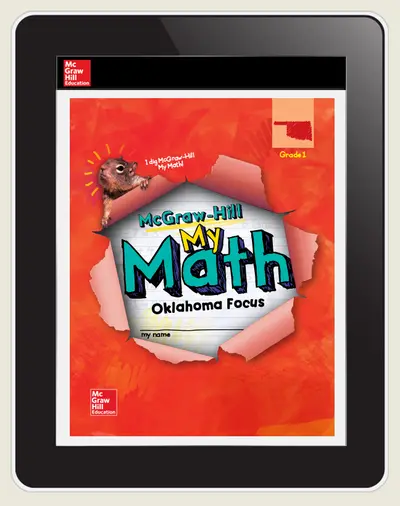 My Math Grade 1, Oklahoma, Student Center, 6-Year Subscription