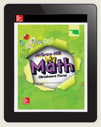 My Math Grade 4, Oklahoma, Student Center, 5-Year Subscription