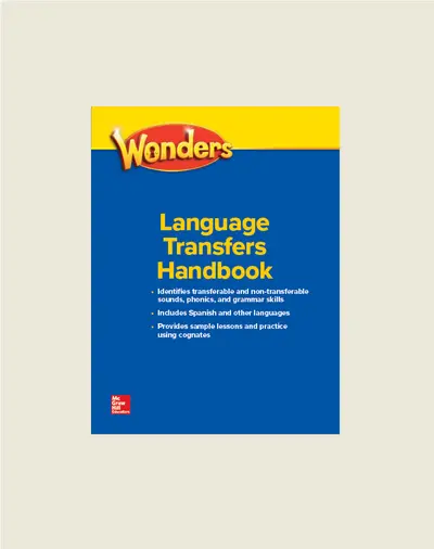 Wonders Language Transfers Handbook