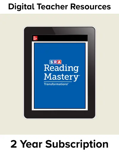 Reading Mastery Transformations 2027 Grades K-5, Reading Teacher ...