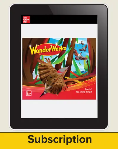 WonderWorks Grade 1 Student Workspace 6 Year Subscription