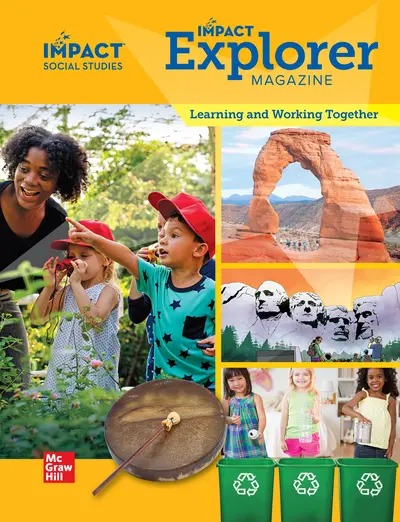 IMPACT Social Studies, Learning and Working Together, Grade K, IMPACT ...