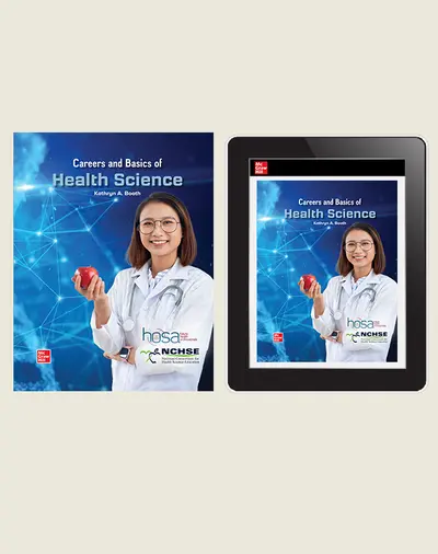 Careers and Basics of Health Science Student Print and Online Course, 6 ...