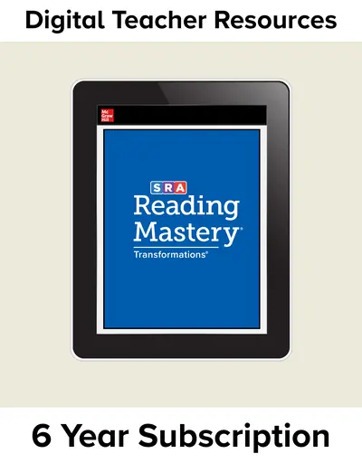 Reading Mastery Transformations 2027 Grades K-5, ELA Teacher ...