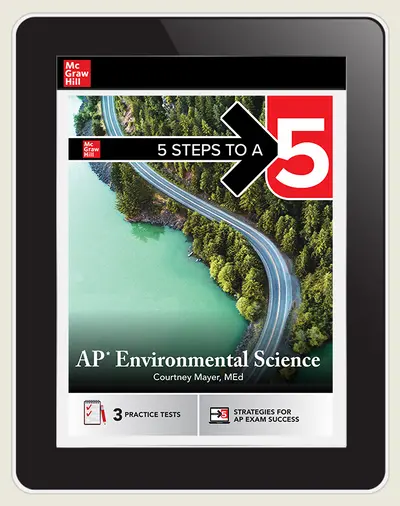 5 Steps to a 5: AP Environmental Science, 1 year teacher subscription