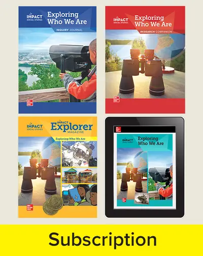 IMPACT Social Studies, Exploring Who We Are, Grade 2, Complete Print ...