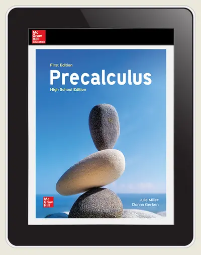Miller, Precalculus High School Edition 1e 2024 Online Teacher Edition ...
