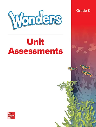 Wonders Grade K National Unit Assessments