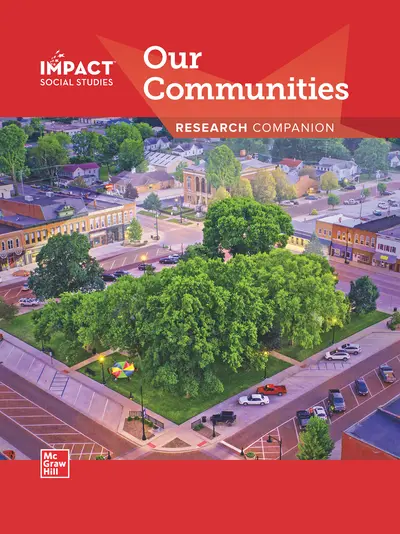 IMPACT Social Studies, Our Communities, Grade 3, Research Companion
