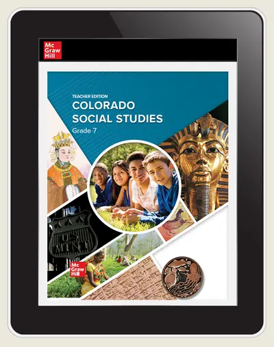 CUS Colorado McGraw Hill Social Studies, Grade 7, Teacher Digital ...