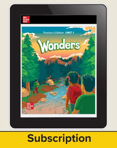 Wonders National Teacher Workspace 1-Year Subscription G4