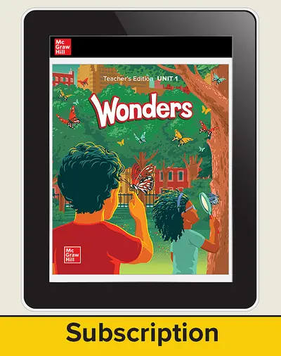 Wonders National Teacher Workspace 6-Year Subscription G1