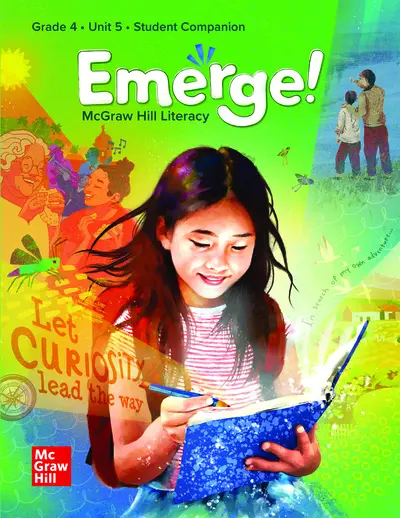 McGraw Hill Literacy Emerge! Grade 4 Student Companion, Unit 5