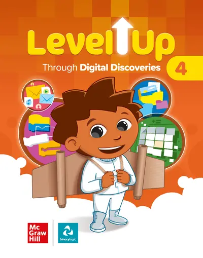 Level Up Through Digital Discoveries 4, Student Print Edition