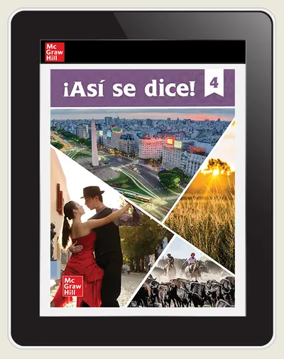 ¡Así se dice! Level 4, Teacher Digital License, 6-year subscription