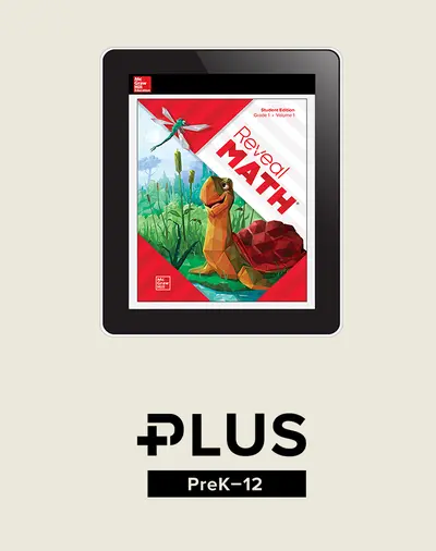 Reveal Math, Grade 1, MH Digital Student Center, 1-year