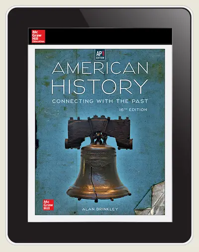 Brinkley, American History, AP Ed, 2023, 16e, Online Teacher Edition, 6 ...