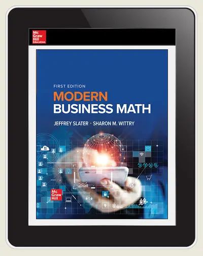 Modern Business Math Online Teacher Edition, 1-yr